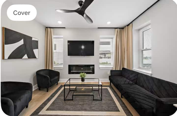 Beach-block Suite • Fire-place • Walk To Casinos - Atlantic City, NJ