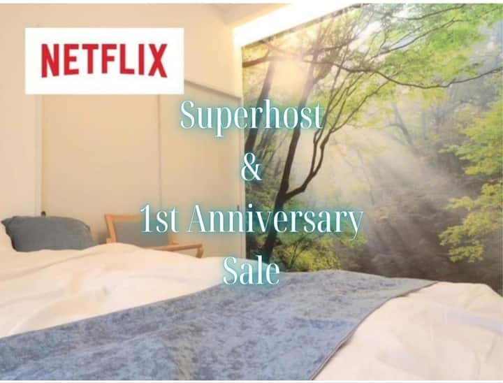 Kt1 Superhost & 1st Anniversary Sale /Free Parking - Tama