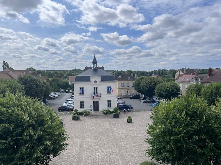 Chambre Vue Van Gogh & Mairie - Auvers-sur-Oise