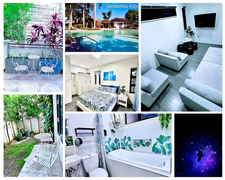 C Staycation | Bathtub | Pool | Videoke | Theater - Cavite City