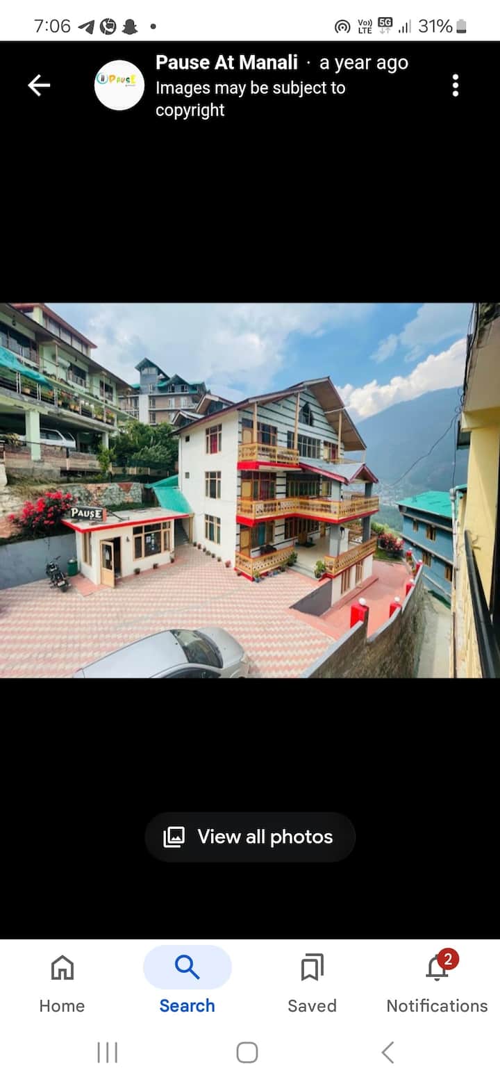 Pause At Manali : Cozy Retreat - Manali