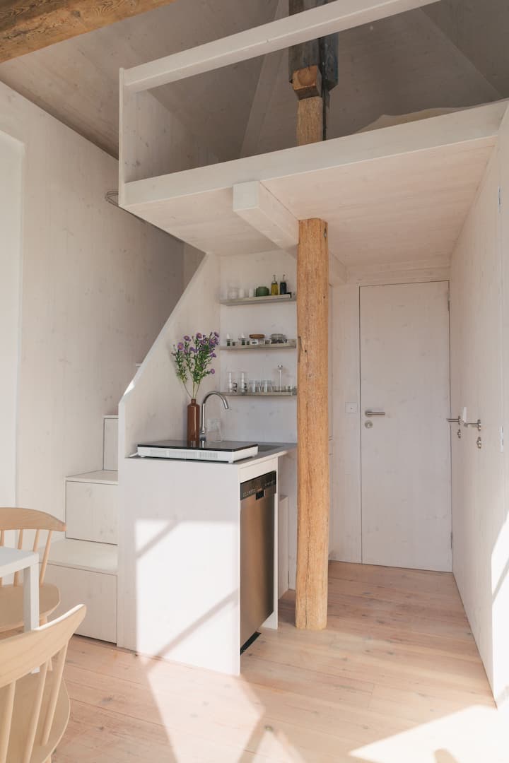 Turmstudio: Seeblick Und Austritt, Wasserzugang - Potsdam