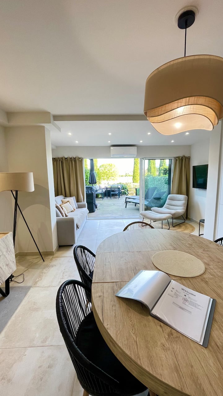 La Siesta 6 Pers. Plage/piscine, Grande Terrasse - Ramatuelle