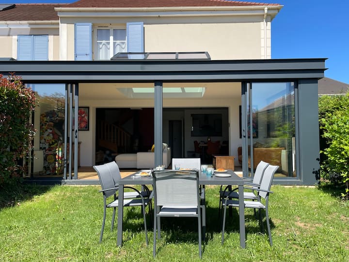 Luxe Familial•6p•parking Privé•jardin•disney - Magny-le-Hongre