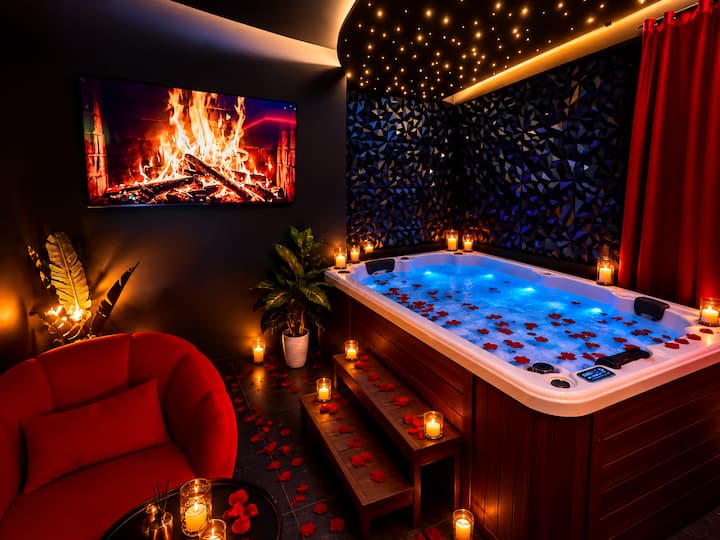 Romantic Suite / Love Room With Jacuzzi - Toulouse