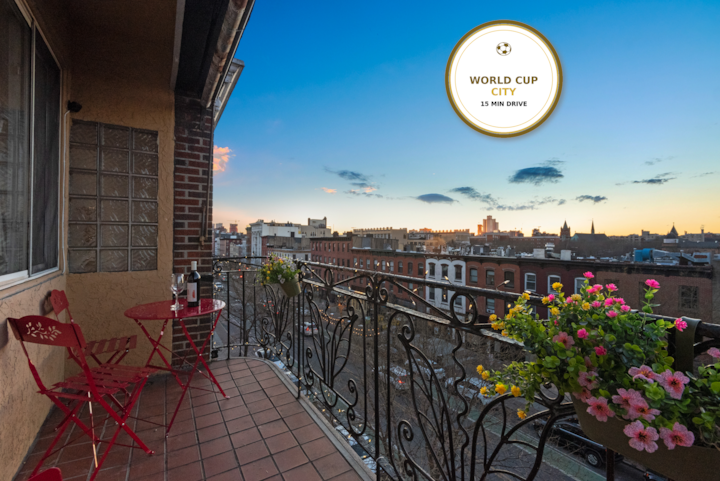 Charming 3br Retreat W/ Terrace – Mins To Nyc - Hoboken, NJ