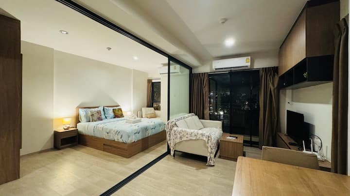 การพักผ่อนอันยอดเยี่ยมกับลากาสิต้า ห้อง1bed - Hua Hin