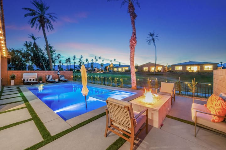 Saltwater Pool Home W/ Fire Pit - Near Coachella - Indio, CA