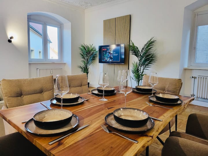 Sioux: Stilvolles Designapartment Im Zentrum - Kempten