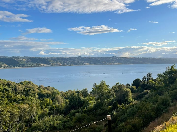 Cabaña Con Hermosa Vista Al Mar - Dalcahue