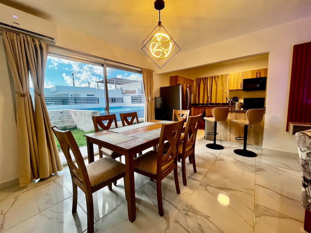 2Br 7Pax Villa Costa Azul-Saona Island 2FREE +4ppl - Houses for Rent in ...