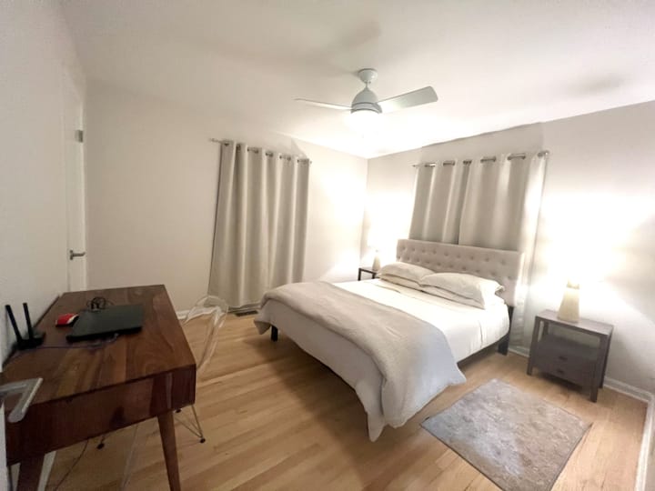 Comfortable Bedroom With Desk - Chattanooga, TN