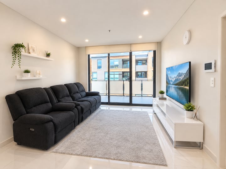 Stylish 2-bedroom Apartment With Pool, Gym - Accor Stadium
