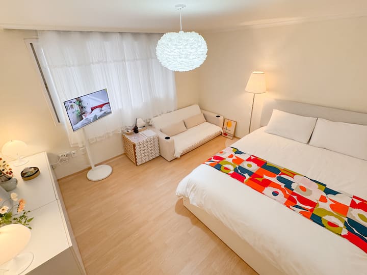 Super Cozy Arex Gongdeok 3 Mins | Hongdae Itaewon - Seúl