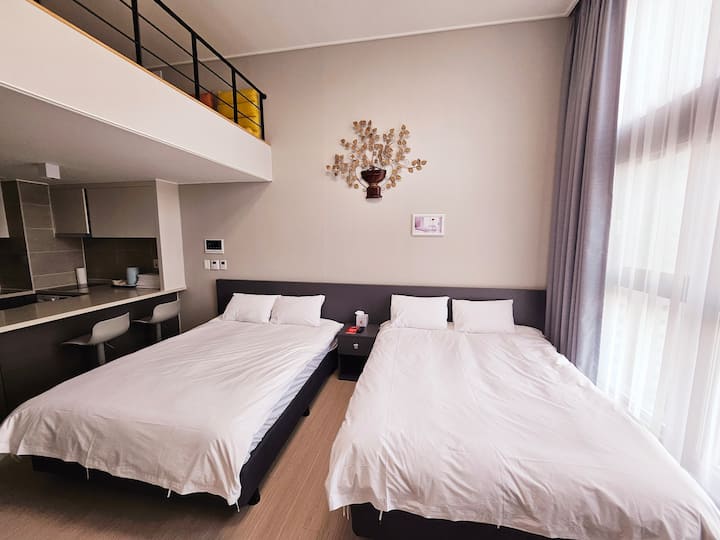 썸원호텔1505호 #도심 속 힐링숙소#한달살기가능#출장고객환영 - Yeosu-si