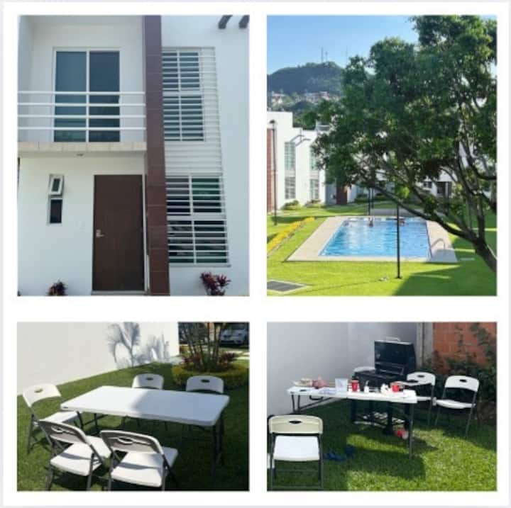 Cómoda Casa Con Alberca, Asador Y áReas Verdes - Cuernavaca