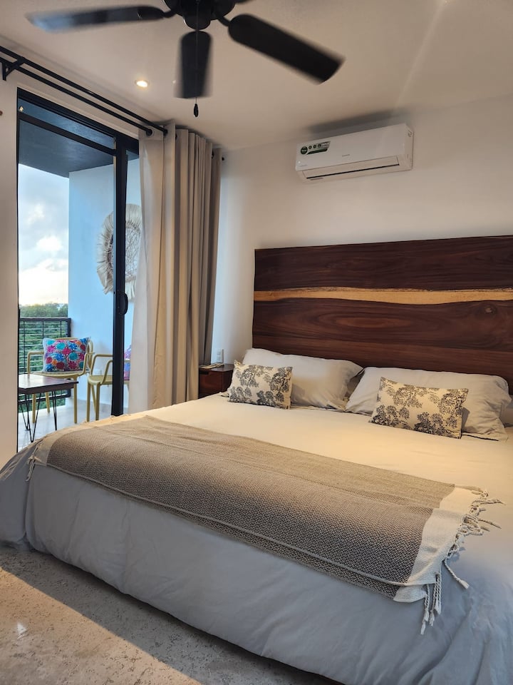 ¡Bello Zen Ph 2 Terrazas Para 4 Personas! - Tulum