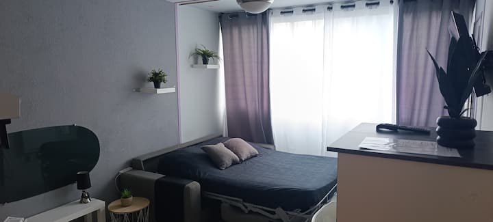 Studio "Le 7" Tout Proche Des Thermes. - Balaruc-les-Bains