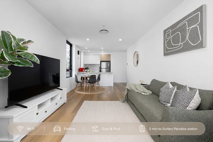 Prime Loc! 1br Apt With Parking Heart Of Surfers - Gold Coast