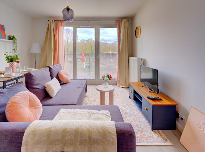 T2 Cosy  Parking  Gare 3 Min  Cdg 15 Min - Tremblay-en-France