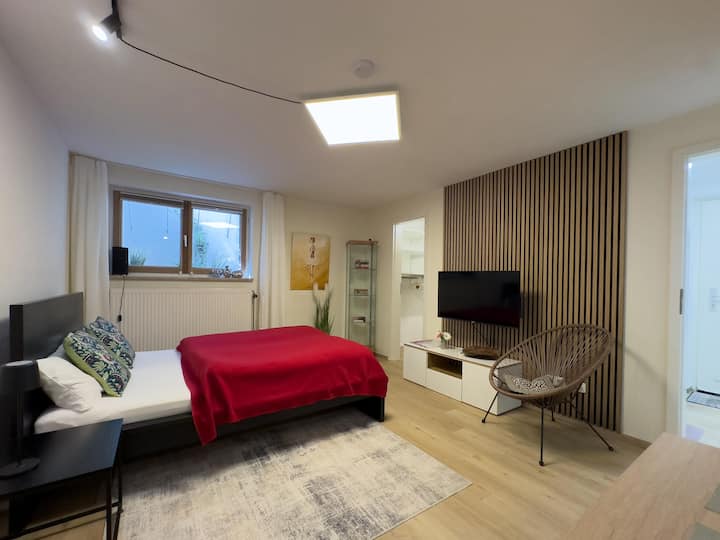 Schwabingnord Englischer Garten Ein-zimmer Wohnung - Múnich
