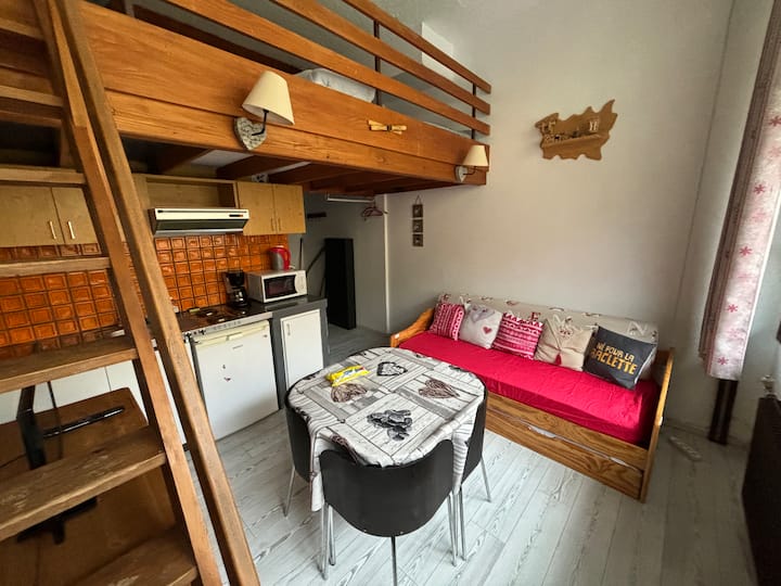 Studio Duplex Situé Proche Piste - La Bresse