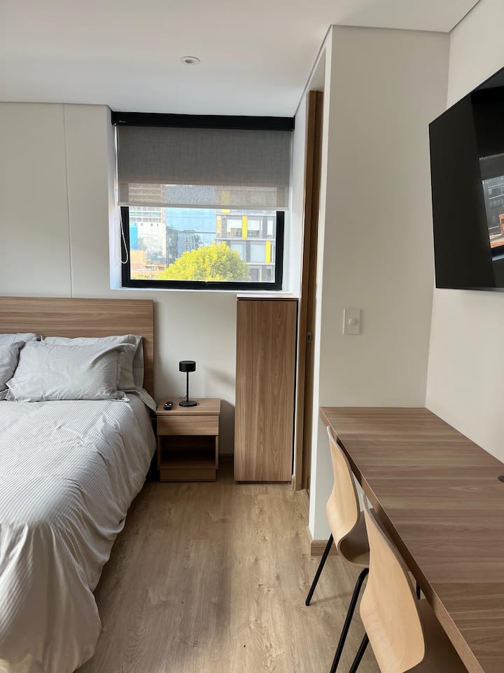 Estudio Cómodo Y Moderno Cerca Del Parque 93 - Bogota