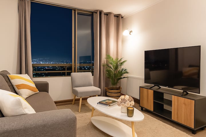 Depto. Hermosa Vista, Buena Ubicación. Parking - El Bosque, Chile