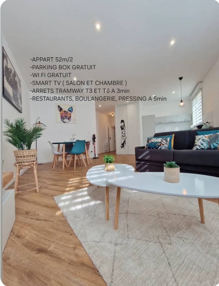 Cosy Villeurbanne * Lyon Gare Part Dieu - Bron