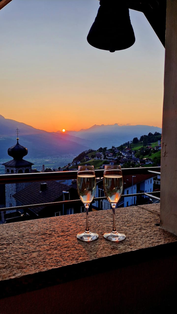 Wohnung Mit Atemberaubenden Ausblick Inkl. Sauna - Sevelen