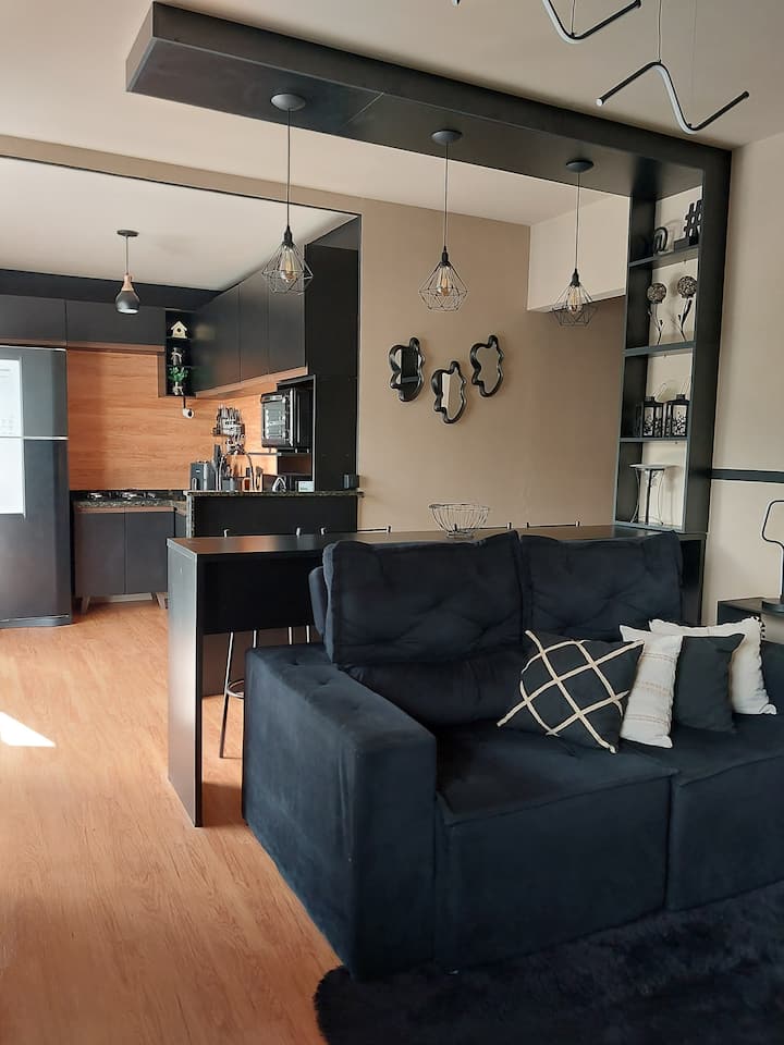 Apto Oásis Negro 01 (Novo Muito Aconchegante) - Curitiba