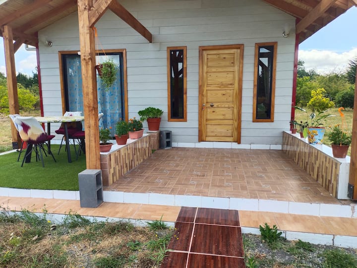 Hermosa Cabaña Privada - Yumbel