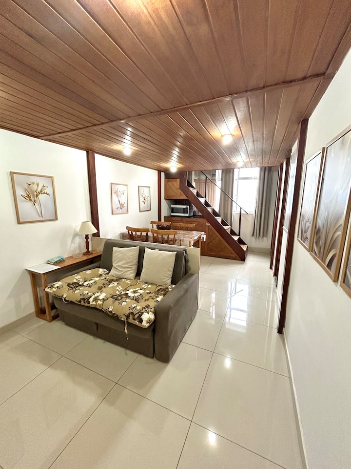 Apê Aconchegante Com Ar, Wi-fi E Tv -Cinelândia Rj - Rio de Janeiro