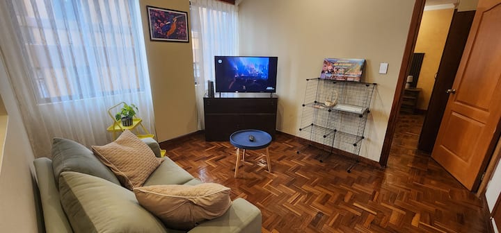 Acogedor Y Equipado – Depto. Ideal En Sopocachi - La Paz