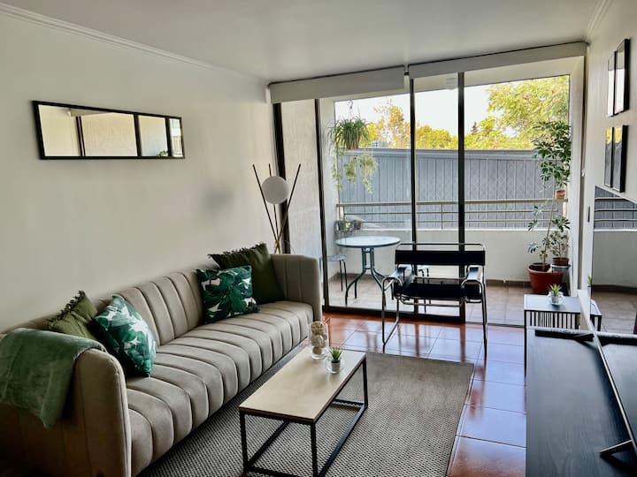 Amplio Depto Cerca De Barrio Italia - Chile