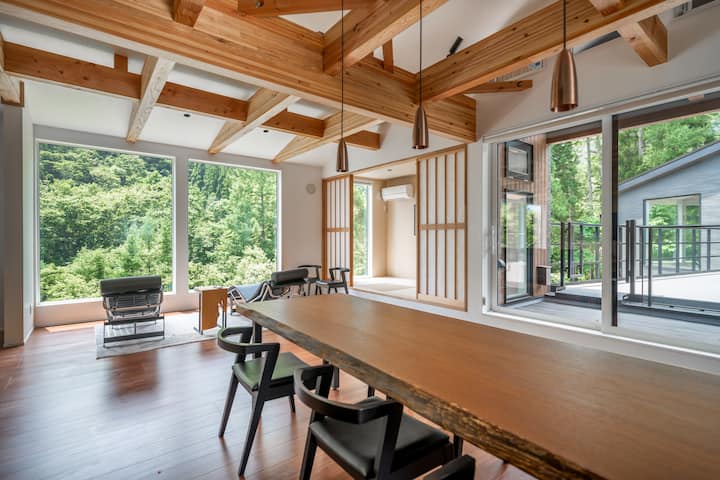 Villa 5 Newly Built Ski-in/ski-out Jacuzzi & Sauna - Hakuba