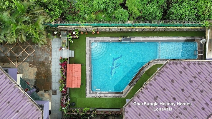 Grand 6bhk Retreat: Pool & Party - Lonavla