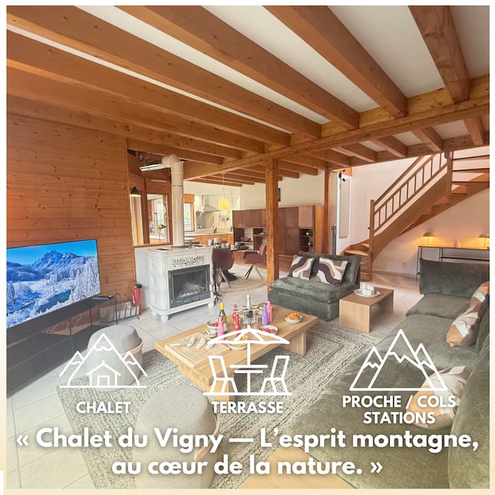 ° Le Vigny • Proche Cols/stations • Jardin • Bbq ° - Frankreich