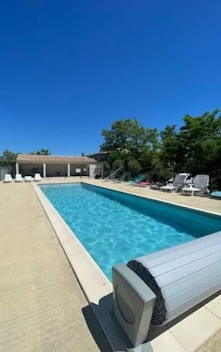 Vallon-pont-d’arc : Appart Climatisé, Piscine, Rdc - Sampzon