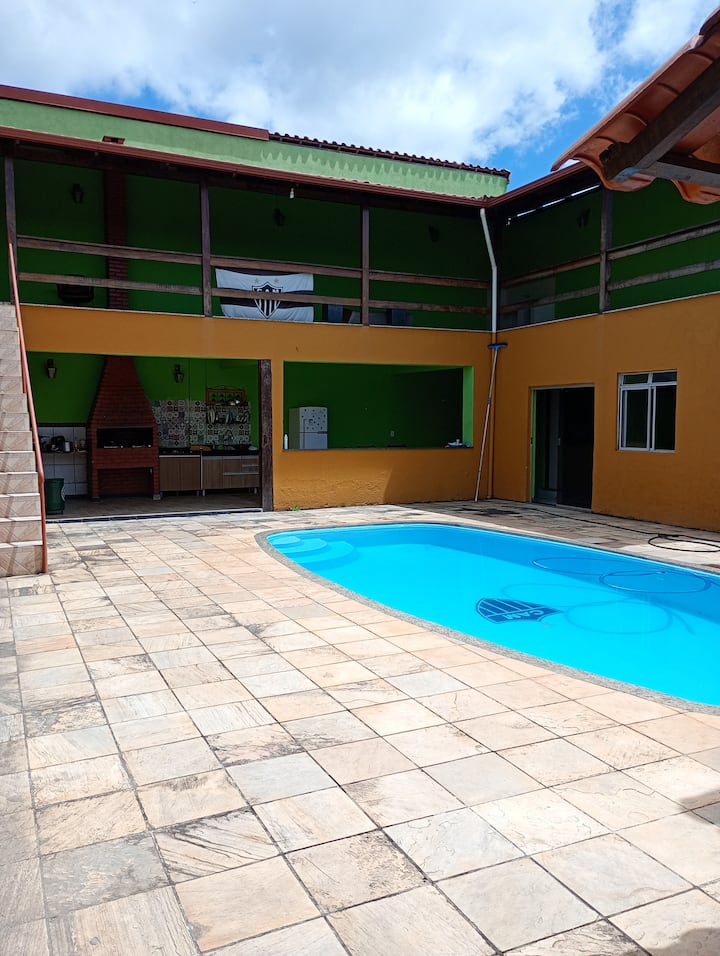 Casa Com Piscina! 3 Quartos - Esmeraldas