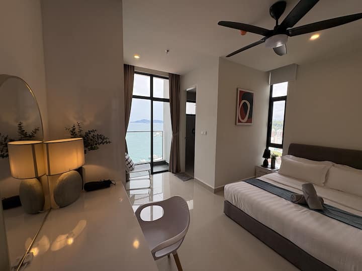 【Ts19b】seaview Service Suites - The Shore Cbd@kk - Kota Kinabalu