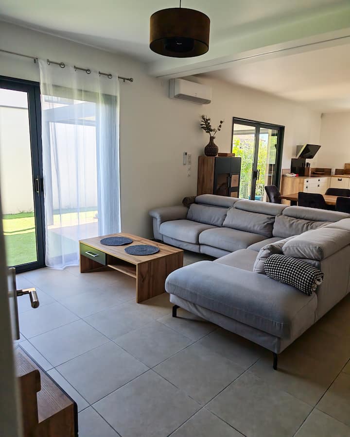 L’oasis Privée - 7 Invités & Piscine Chauffée - Le Crès