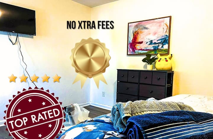 Long Term Atl Suite W/ Tv, W+d, Office 4 - Atlanta