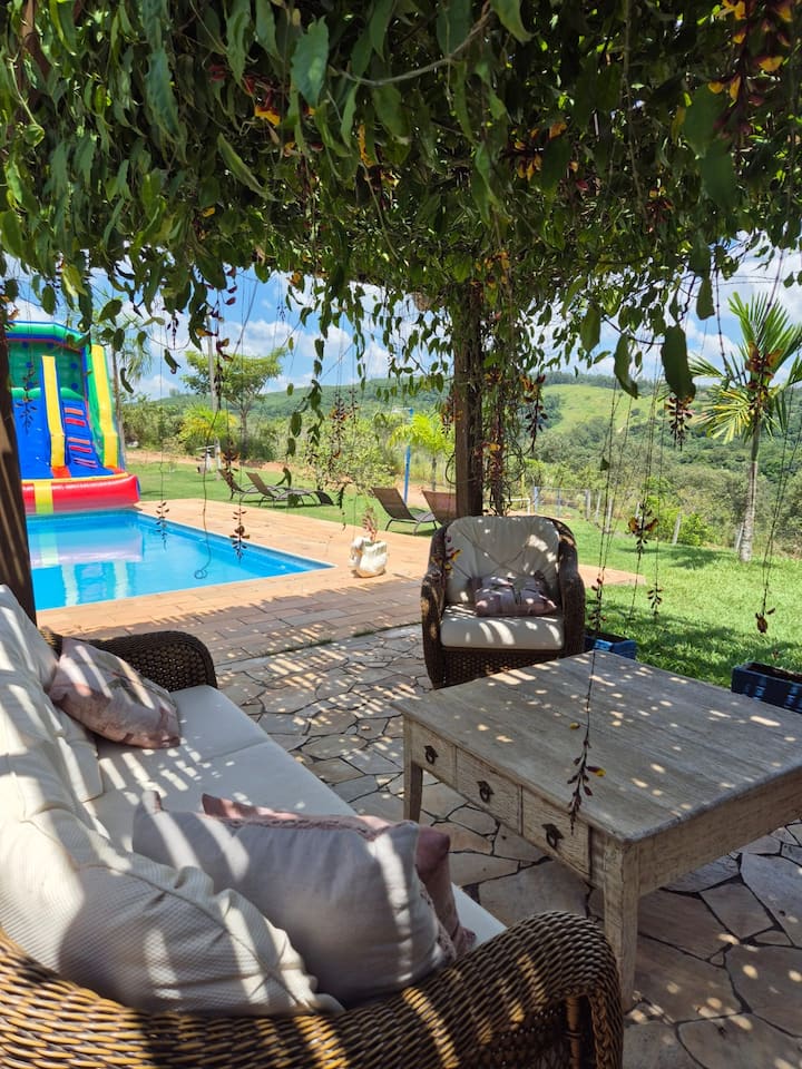 Por Do Sol E Tranquilidade Com Trilha Na Mata! - Campinas