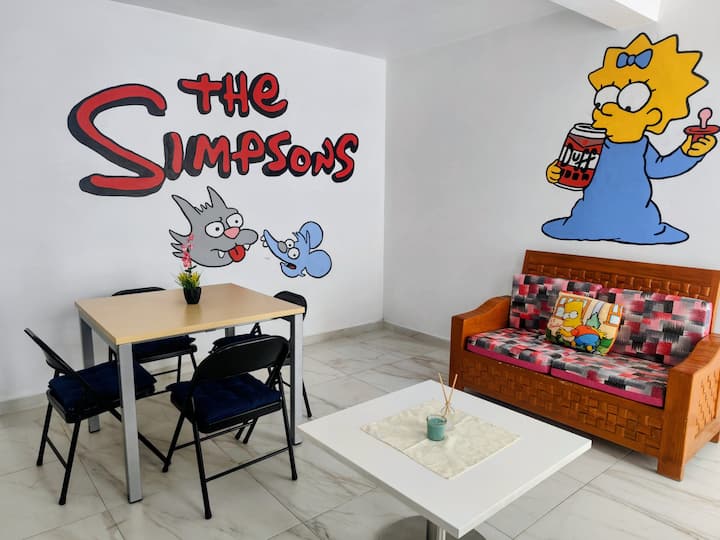 Simpsons Depto. Ideal P/estancia Chapingo Texcoco - Chimalhuacan