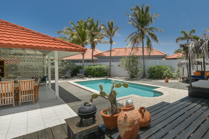 Relaxing 2 Bdr Villa With Pool. - Aruba