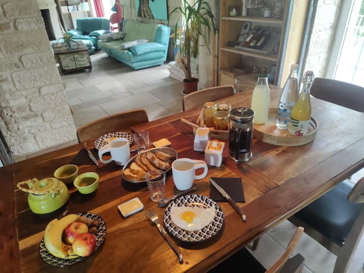 Chambre Vue Nature Et Petit Dej - Pierrefonds