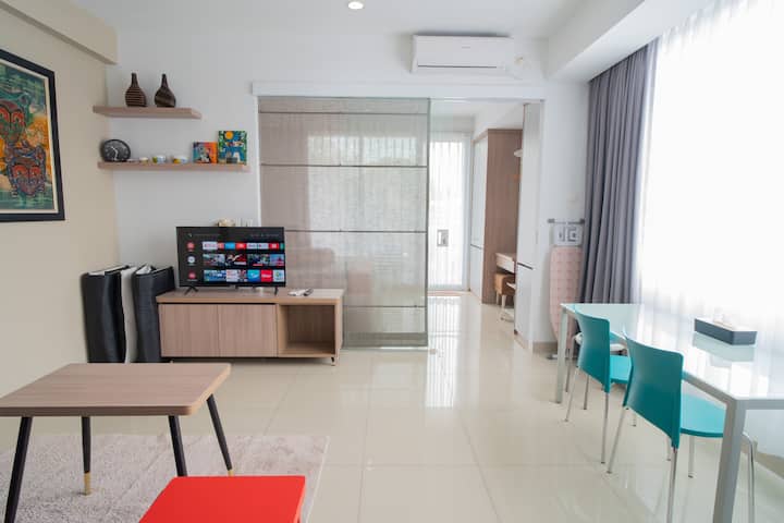 Cozy 1 Bedroom Apartment In Dago - Bandung