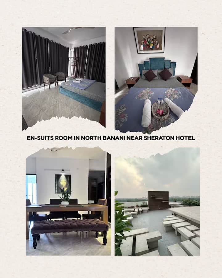 Premium En-suite In North Banani W/balcony - Dhaka