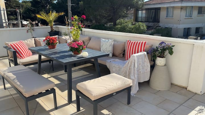 Appartement Proche De La Mer. - Sausset-les-Pins